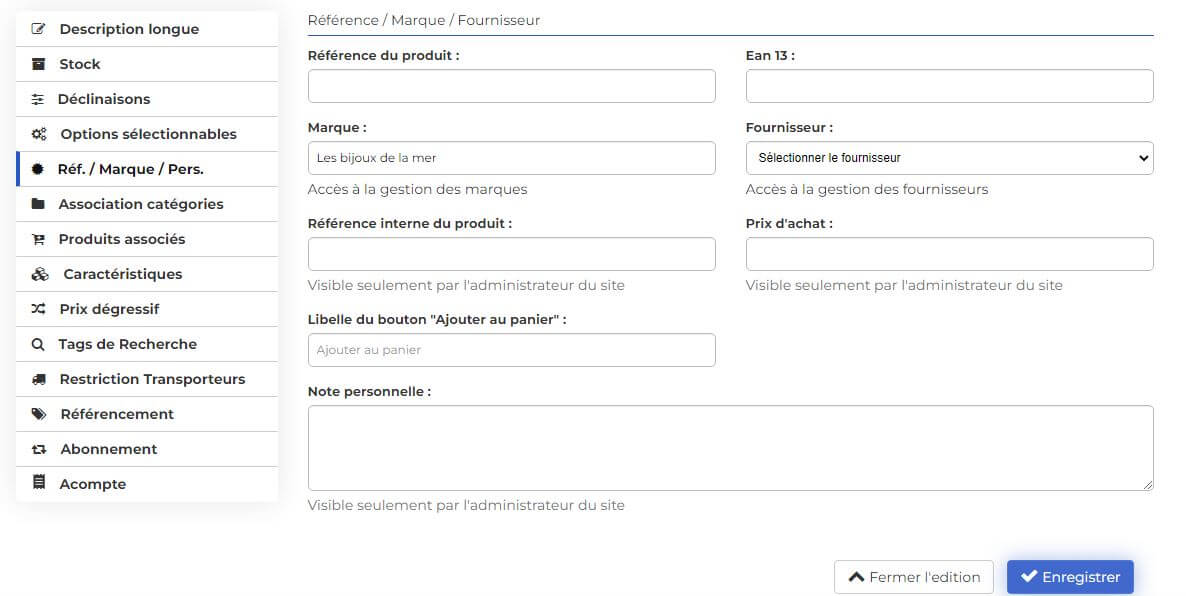 Comment créer un produit ? - CmonSite